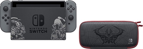 Nintendo Switch Console, 32GB Diablo+Grey Joy-Con W/Case (No Game ...