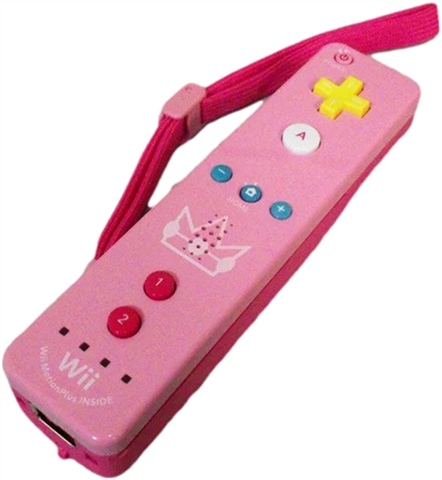 Wii/Wii U Official Remote Plus Princess Peach, B - CeX (AU): - Buy ...