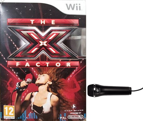 X-Factor With Microphone - CeX (AU): - Buy, Sell, Donate