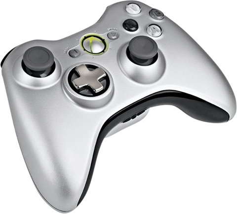 Xbox 360 Official Silver Wireless Controller, C - CeX (AU): - Buy, Sell ...