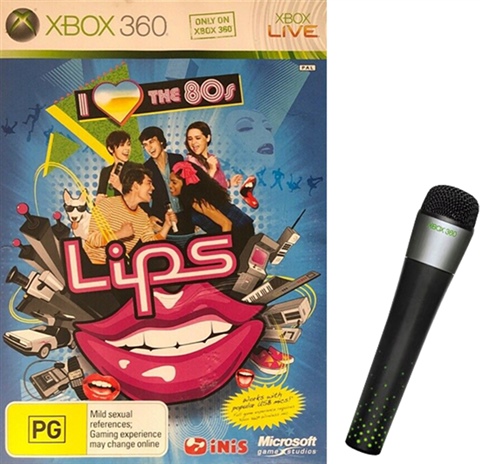 Lips: I Love The 80's + Microphone - CeX (AU): - Buy, Sell, Donate