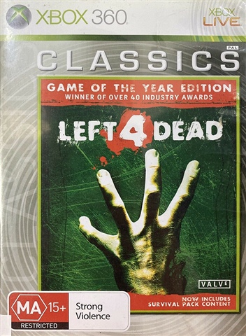 Left 4 Dead: GOTY - CeX (AU): - Buy, Sell, Donate