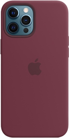 Apple iPhone 12 Pro Max Silicone Case with MagSafe - Plum - CeX (AU ...