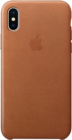 Apple iPhone X Leather Case - Saddle Brown - CeX (AU): - Buy, Sell, Donate