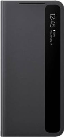 Samsung Smart Clear View Case for Galaxy S21 5G - Black - CeX (AU ...