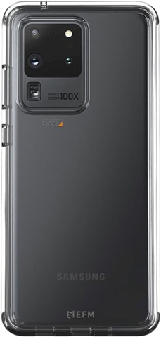 EFM Aspen Crystalex D3O Armour Case Samsung Galaxy S20 Ultra - Clear ...