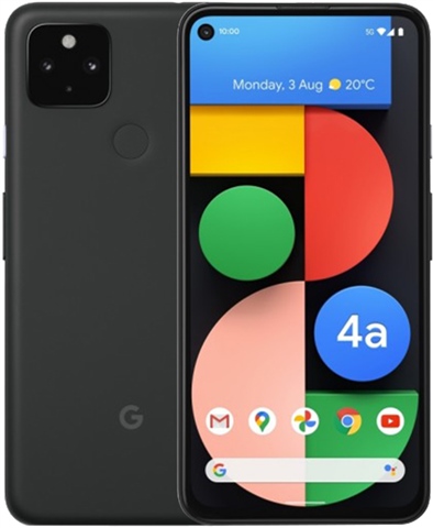Google Pixel 4a 5G 128GB Just Black, Unlocked B - CeX (AU): - Buy, Sell ...