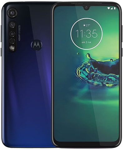 Motorola Moto G8 Plus XT2019 Dual Sim 64GB Cosmic Blue, Unlocked C ...