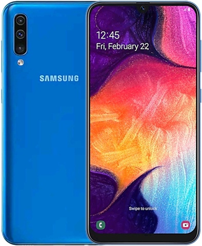 Samsung Galaxy A50 Dual Sim (6GB+128GB) Blue, Unlocked B - CeX (AU ...