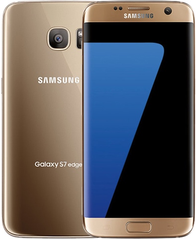 Samsung Galaxy S7 Edge Dual Sim 32GB Gold Platinum, Unlocked B - CeX ...